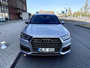 Grey Audi Q7 2017 in Klaipeda, with an engine capacity of 2.00 L and mileage of 133 thousand km for 22000 €, photo  on AUTOMOTO.COM.LV