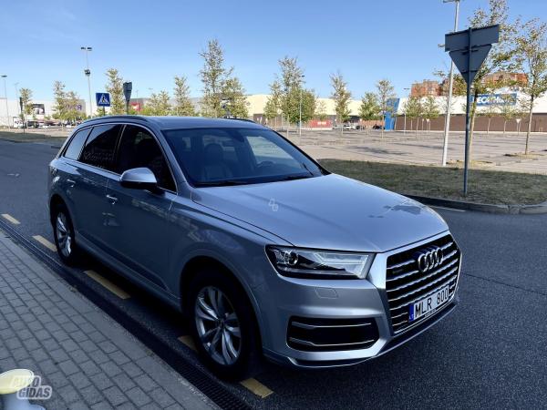 Grey Audi Q7 2017 in Klaipeda, with an engine capacity of 2.00 L and mileage of 133 thousand km for 22000 €, photo 2 on AUTOMOTO.COM.LV