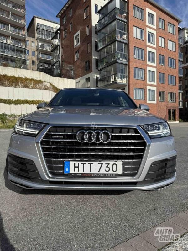 Pelēks Audi Q7 2017 Tauragė, ar dzinēja tilpumu 3.00 L un nobraukumu 170 tūkst. km par 26400 €, foto 2 vietnē AUTOMOTO.COM.LV
