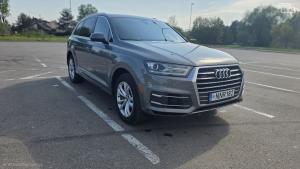 Pelēks Audi Q7 2017 Viļņa, ar dzinēja tilpumu 3.00 L un nobraukumu 300 tūkst. km par 15500 €, foto  vietnē AUTOMOTO.COM.LV