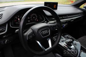Grey Audi Q7 2017 in Riga, with an engine capacity of 3.00 L and mileage of 299 thousand km for 21950 €, photo 9 on AUTOMOTO.COM.LV