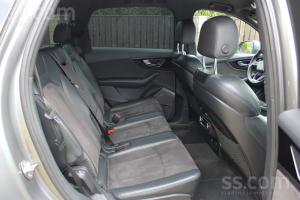 Grey Audi Q7 2017 in Riga, with an engine capacity of 3.00 L and mileage of 299 thousand km for 21950 €, photo 14 on AUTOMOTO.COM.LV
