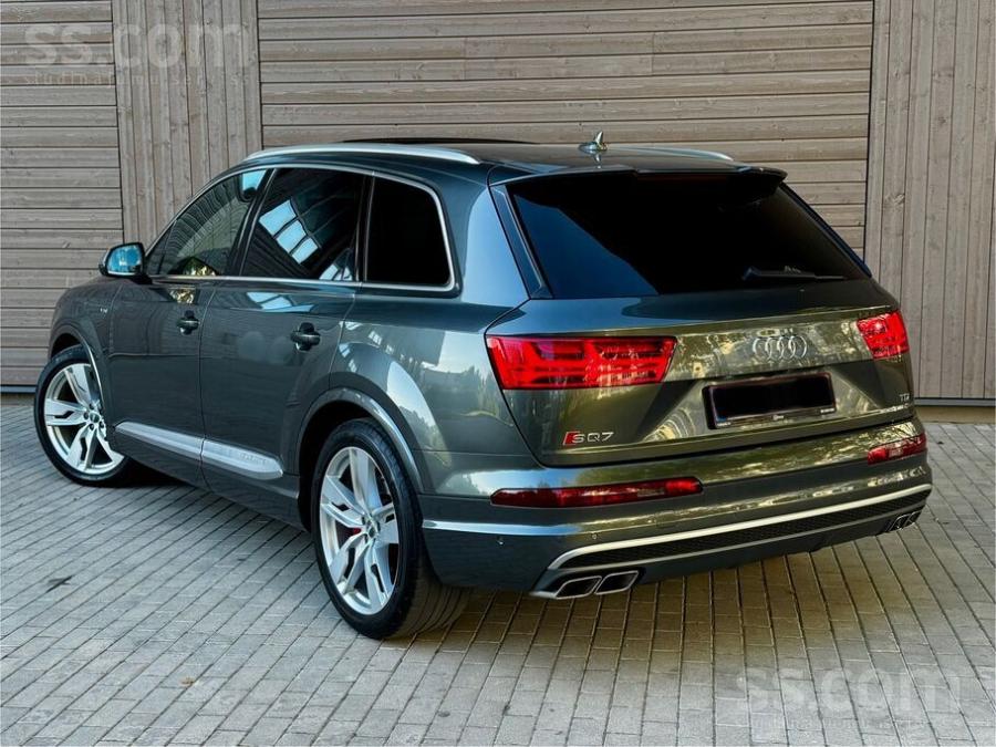 Pelēks Audi Q7 2017 Jelgava, ar dzinēja tilpumu 4.00 L un nobraukumu 237 tūkst. km par 36500 €, foto 8 vietnē AUTOMOTO.COM.LV