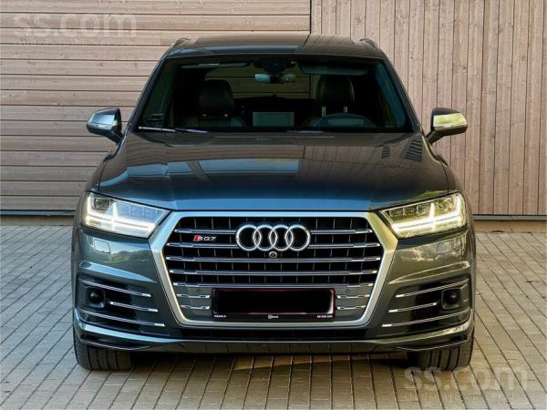 Grey Audi Q7 2017 in Jelgava, with an engine capacity of 4.00 L and mileage of 237 thousand km for 36500 €, photo 8 on AUTOMOTO.COM.LV