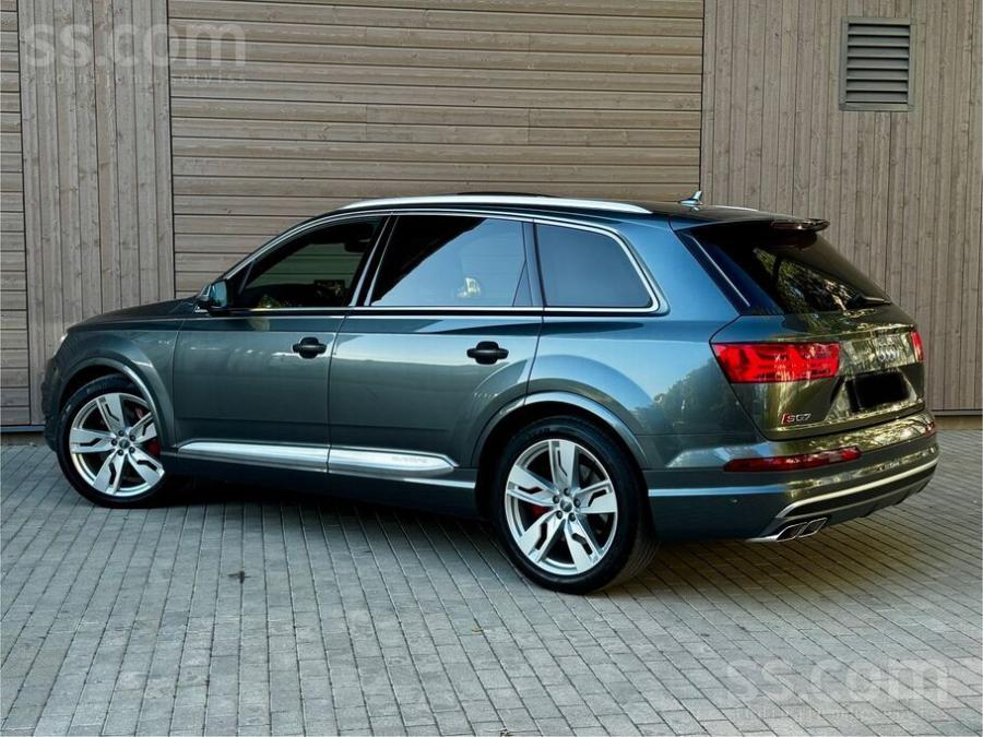 Pelēks Audi Q7 2017 Jelgava, ar dzinēja tilpumu 4.00 L un nobraukumu 237 tūkst. km par 36500 €, foto 12 vietnē AUTOMOTO.COM.LV