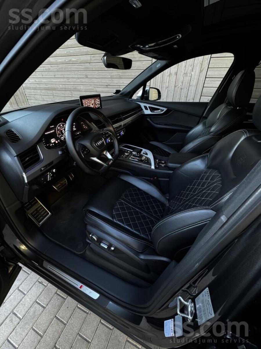 Pelēks Audi Q7 2017 Jelgava, ar dzinēja tilpumu 4.00 L un nobraukumu 237 tūkst. km par 36500 €, foto 14 vietnē AUTOMOTO.COM.LV