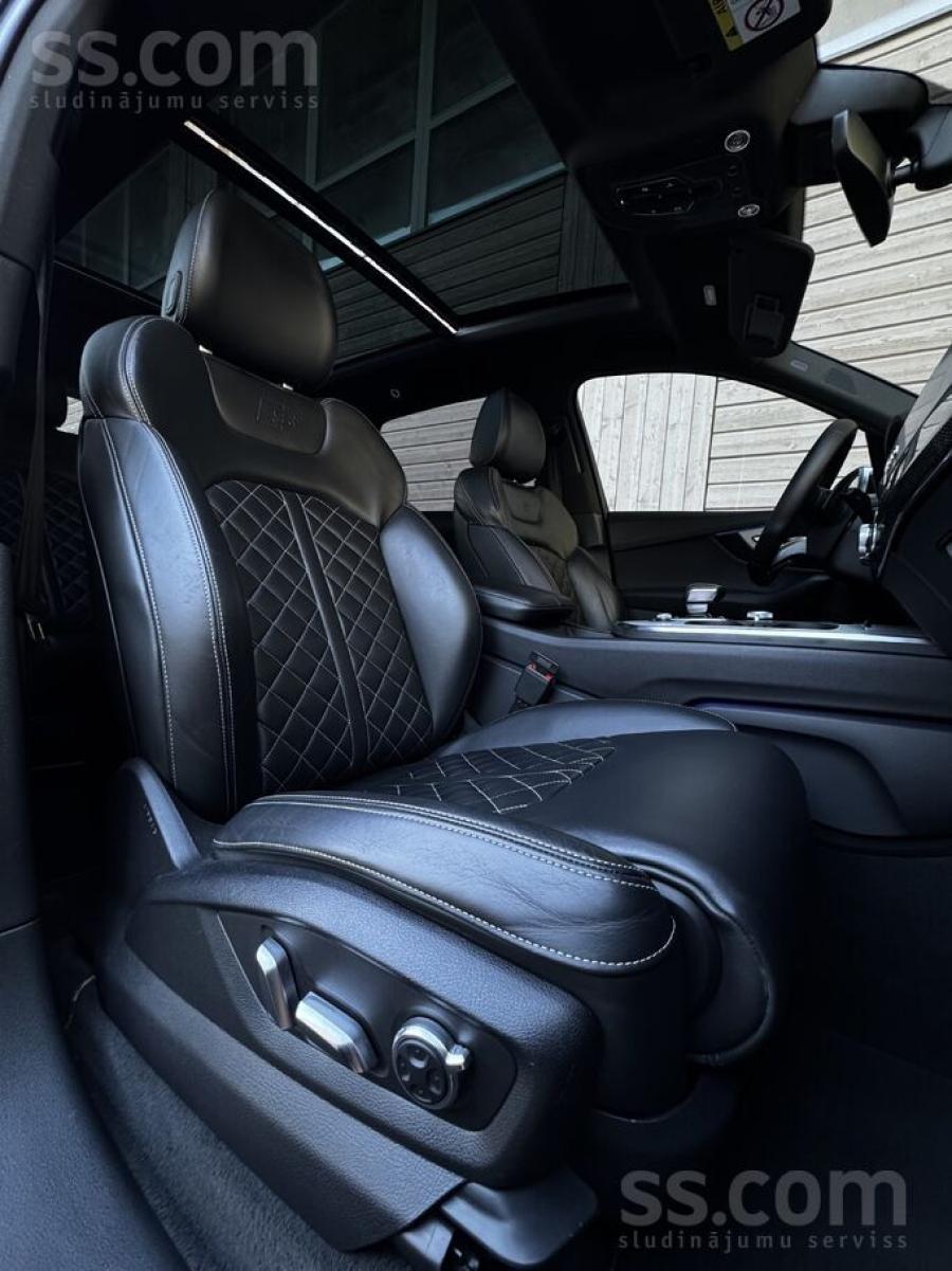 Pelēks Audi Q7 2017 Jelgava, ar dzinēja tilpumu 4.00 L un nobraukumu 237 tūkst. km par 36500 €, foto 19 vietnē AUTOMOTO.COM.LV