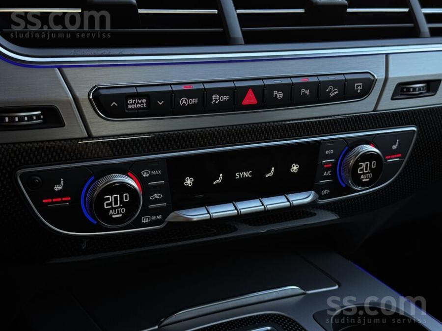 Pelēks Audi Q7 2017 Jelgava, ar dzinēja tilpumu 4.00 L un nobraukumu 237 tūkst. km par 36500 €, foto 24 vietnē AUTOMOTO.COM.LV