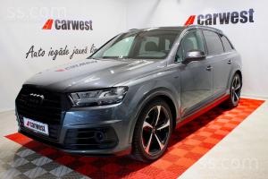 Pelēks Audi Q7 2017 Rīga, ar dzinēja tilpumu 4.00 L un nobraukumu 156 tūkst. km par 46500 €, foto  vietnē AUTOMOTO.COM.LV