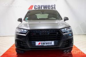 Pelēks Audi Q7 2017 Rīga, ar dzinēja tilpumu 4.00 L un nobraukumu 156 tūkst. km par 46500 €, foto 3 vietnē AUTOMOTO.COM.LV