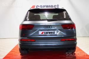 Pelēks Audi Q7 2017 Rīga, ar dzinēja tilpumu 4.00 L un nobraukumu 156 tūkst. km par 46500 €, foto 6 vietnē AUTOMOTO.COM.LV