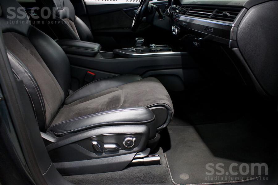 Pelēks Audi Q7 2017 Rīga, ar dzinēja tilpumu 4.00 L un nobraukumu 156 tūkst. km par 46500 €, foto 26 vietnē AUTOMOTO.COM.LV