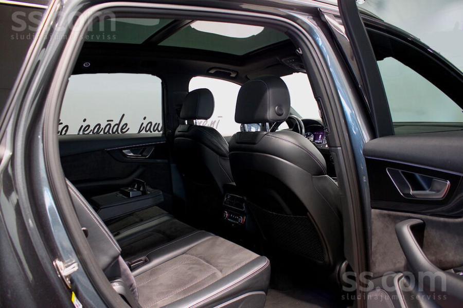 Pelēks Audi Q7 2017 Rīga, ar dzinēja tilpumu 4.00 L un nobraukumu 156 tūkst. km par 46500 €, foto 28 vietnē AUTOMOTO.COM.LV