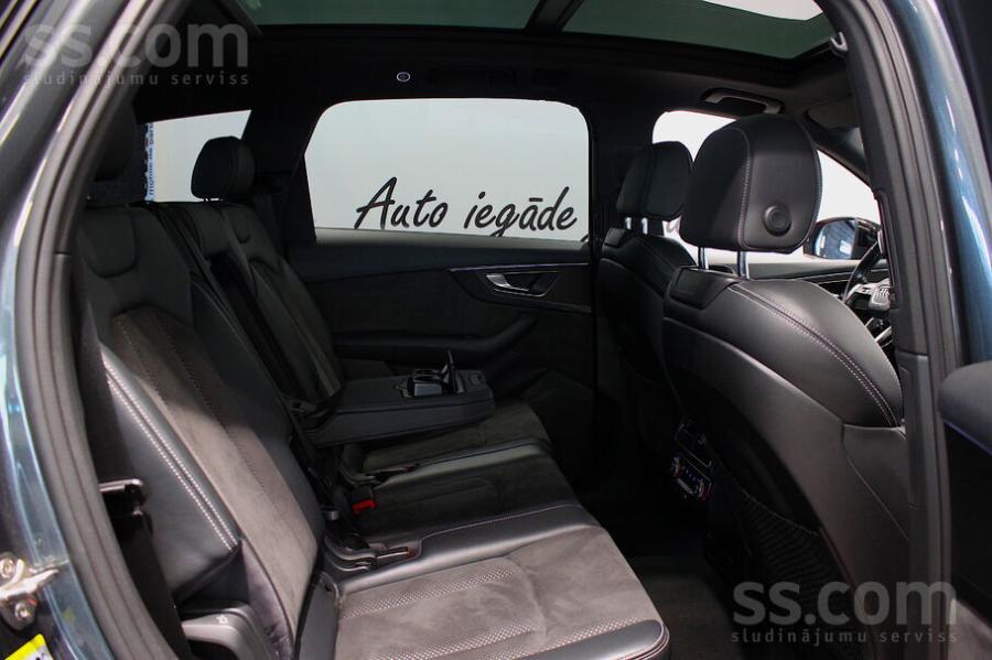 Pelēks Audi Q7 2017 Rīga, ar dzinēja tilpumu 4.00 L un nobraukumu 156 tūkst. km par 46500 €, foto 29 vietnē AUTOMOTO.COM.LV