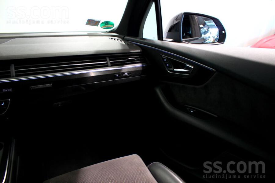 Pelēks Audi Q7 2017 Rīga, ar dzinēja tilpumu 4.00 L un nobraukumu 156 tūkst. km par 46500 €, foto 33 vietnē AUTOMOTO.COM.LV