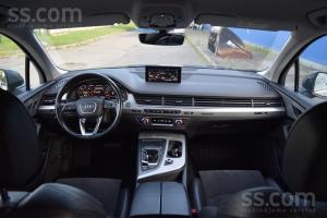 Grey Audi Q7 2017 in Riga, with an engine capacity of 3.00 L and mileage of 351 thousand km for 19000 €, photo 5 on AUTOMOTO.COM.LV