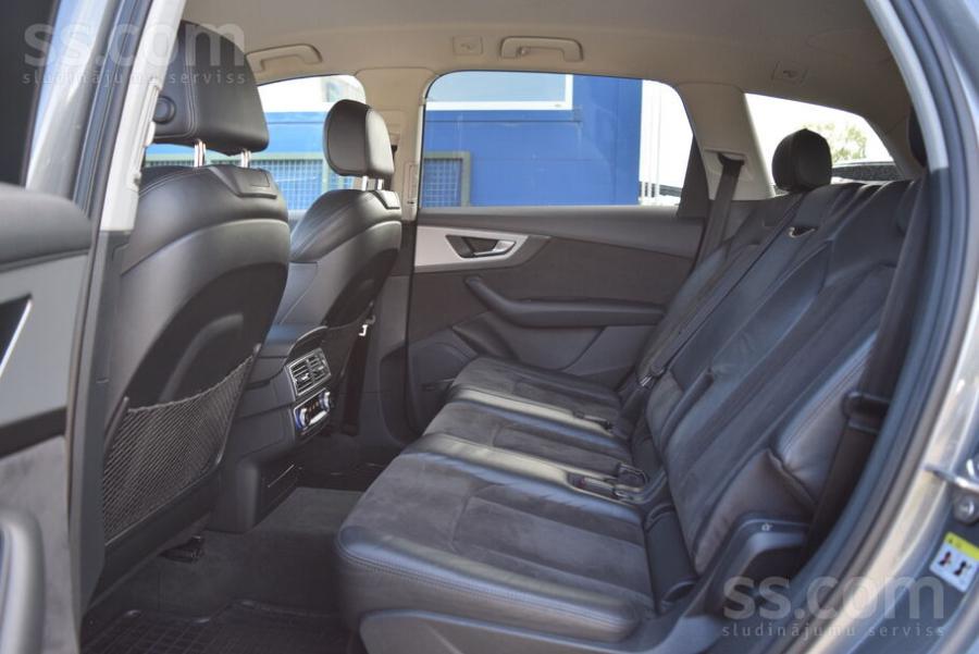 Grey Audi Q7 2017 in Riga, with an engine capacity of 3.00 L and mileage of 351 thousand km for 19000 €, photo 17 on AUTOMOTO.COM.LV
