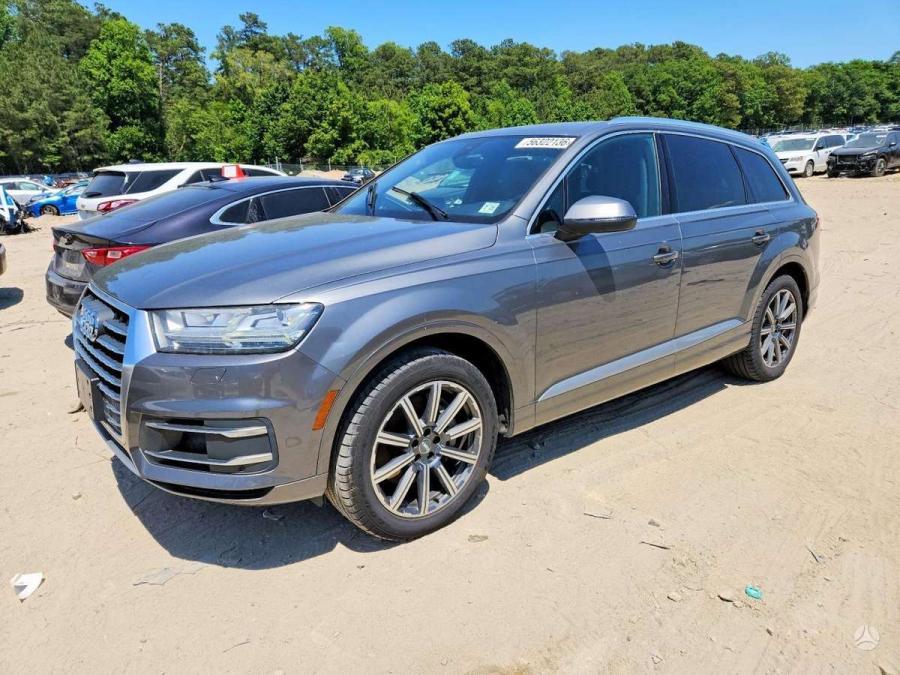 Pelēks Audi Q7 2017 Kauņa, ar dzinēja tilpumu 3.00 L un nobraukumu 195 tūkst. km par 11300 €, foto 1 vietnē AUTOMOTO.COM.LV
