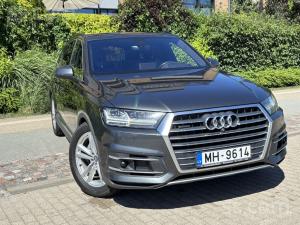 Grey Audi Q7 2017 in Riga, with an engine capacity of 3.00 L and mileage of 276 thousand km for 21450 €, photo 3 on AUTOMOTO.COM.LV