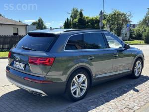 Grey Audi Q7 2017 in Riga, with an engine capacity of 3.00 L and mileage of 276 thousand km for 21450 €, photo 7 on AUTOMOTO.COM.LV