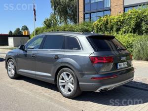 Grey Audi Q7 2017 in Riga, with an engine capacity of 3.00 L and mileage of 276 thousand km for 21450 €, photo 9 on AUTOMOTO.COM.LV