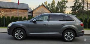 Grey Audi Q7 2017 in Vilnius, with an engine capacity of 3.00 L and mileage of 300 thousand km for 11700 €, photo 9 on AUTOMOTO.COM.LV