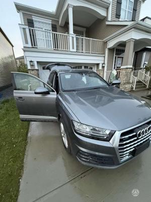 Grey Audi Q7 2017 in Klaipeda, with an engine capacity of 3.00 L and mileage of 155 thousand km for 21800 €, photo 5 on AUTOMOTO.COM.LV