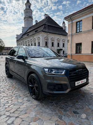 Grey Audi Q7 2017 in Kaunas, with an engine capacity of 2.97 L and mileage of 270 thousand km for 26500 €, photo  on AUTOMOTO.COM.LV