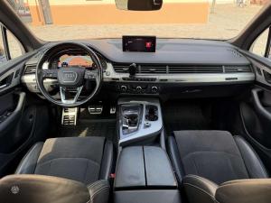 Grey Audi Q7 2017 in Kaunas, with an engine capacity of 2.97 L and mileage of 270 thousand km for 26500 €, photo 15 on AUTOMOTO.COM.LV