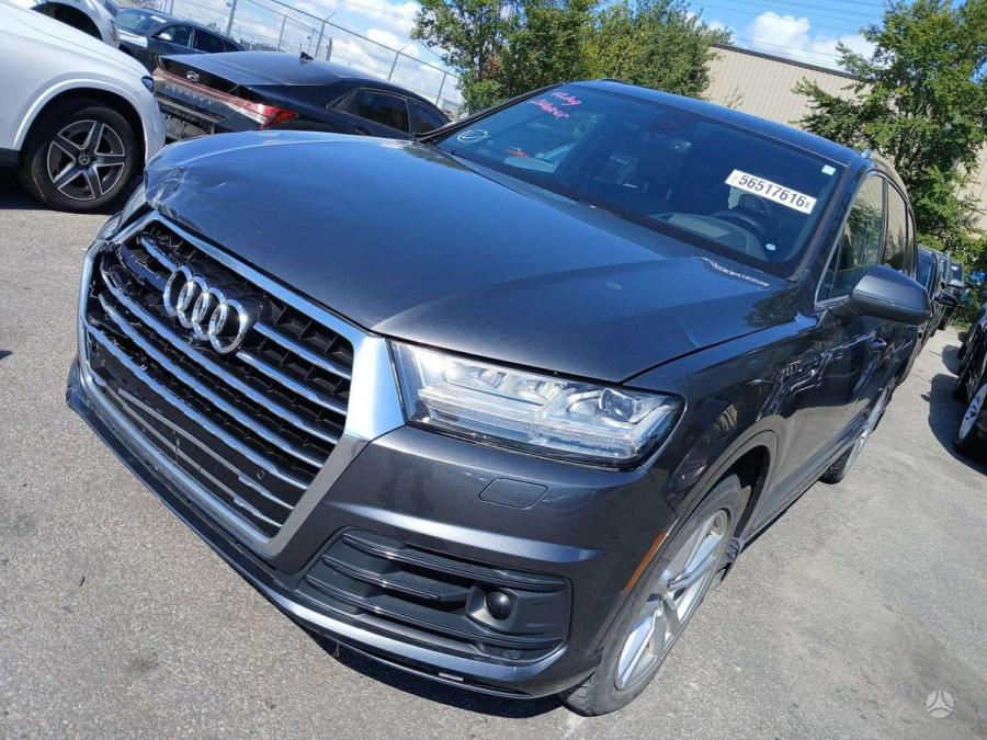 Pelēks Audi Q7 2017 Viļņa, ar dzinēja tilpumu 3.00 L un nobraukumu 170 tūkst. km par 10200 €, foto 1 vietnē AUTOMOTO.COM.LV