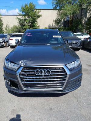 Pelēks Audi Q7 2017 Viļņa, ar dzinēja tilpumu 3.00 L un nobraukumu 170 tūkst. km par 10200 €, foto 3 vietnē AUTOMOTO.COM.LV