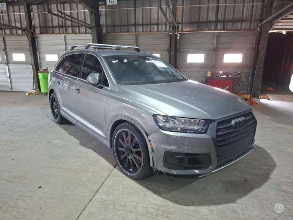 Pelēks Audi Q7 2017 Biržai, ar dzinēja tilpumu 3.00 L un nobraukumu 180 tūkst. km par 18000 €, foto 3 vietnē AUTOMOTO.COM.LV