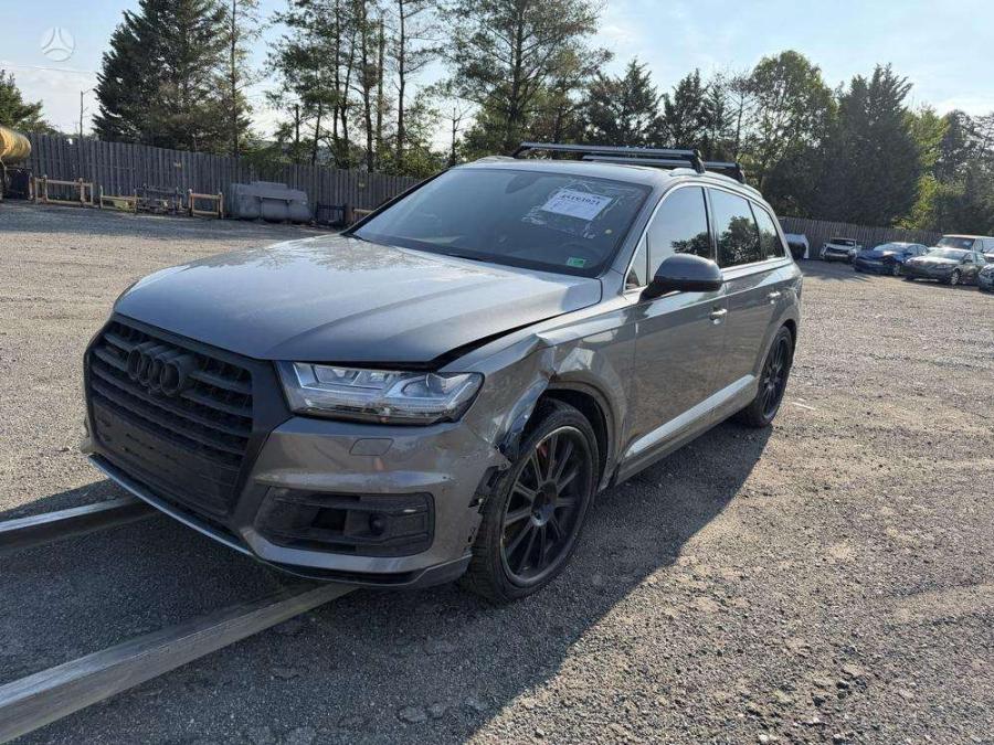 Pelēks Audi Q7 2017 Biržai, ar dzinēja tilpumu 3.00 L un nobraukumu 180 tūkst. km par 18000 €, foto 11 vietnē AUTOMOTO.COM.LV
