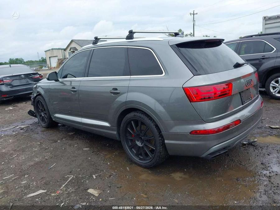 Pelēks Audi Q7 2017 Biržai, ar dzinēja tilpumu 3.00 L un nobraukumu 180 tūkst. km par 18000 €, foto 12 vietnē AUTOMOTO.COM.LV