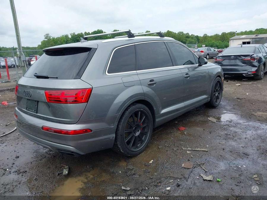 Pelēks Audi Q7 2017 Biržai, ar dzinēja tilpumu 3.00 L un nobraukumu 180 tūkst. km par 18000 €, foto 13 vietnē AUTOMOTO.COM.LV