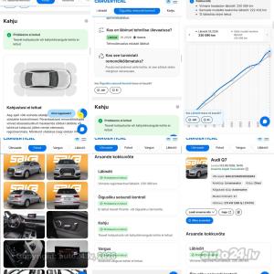 Серый Ауди Ку 7 2017 в Таллин, объемом двигателя 3.00 л и пробегом 243 тыс. км за 18990 €, фото 31 на AUTOMOTO.COM.LV