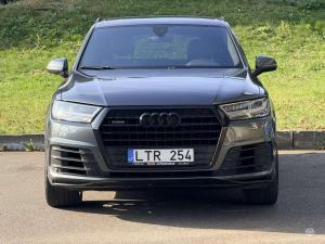 Grey Audi Q7 2017 in Salcininkai, with an engine capacity of 2.97 L and mileage of 353 thousand km for 23000 €, photo 6 on AUTOMOTO.COM.LV