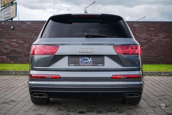 Audi Q7 2017 in Marijampole on AUTOMOTO.COM.LV Grey Audi Q7 2017 in Marijampole, with an engine capacity of 2.97 L and mileage of 263 thousand km for 25950 €, photo 9 on AUTOMOTO.COM.LV
