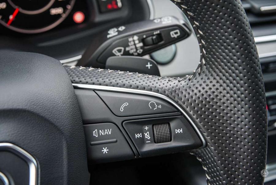 Grey Audi Q7 2017 in Marijampole, with an engine capacity of 2.97 L and mileage of 263 thousand km for 25950 €, photo 24 on AUTOMOTO.COM.LV