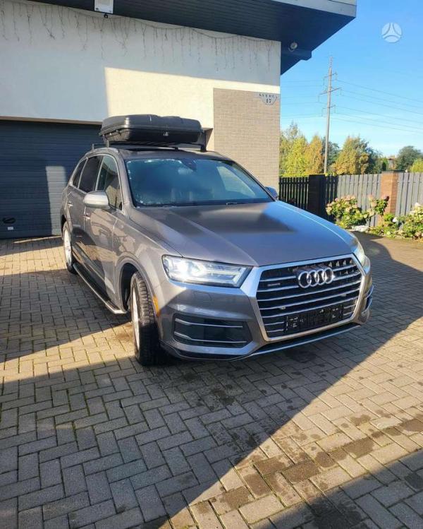 Audi Q7 2017 Viļņa vietnē Pelēks Audi Q7 2017 Viļņa, ar dzinēja tilpumu 1.98 L un nobraukumu 254 tūkst. km par 20500 €, foto 4 vietnē AUTOMOTO.COM.LV