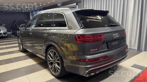 Grey Audi Q7 2018 in Riga, with an engine capacity of 4.00 L and mileage of 178 thousand km for 36990 €, photo 7 on AUTOMOTO.COM.LV