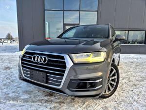 Grey Audi Q7 2018 in Siauliai, with an engine capacity of 3.00 L and mileage of 250 thousand km for 20400 €, photo 3 on AUTOMOTO.COM.LV