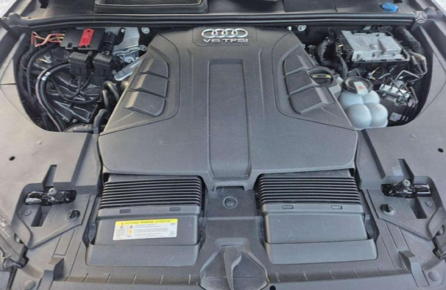Grey Audi Q7 2018 in Siauliai, with an engine capacity of 3.00 L and mileage of 250 thousand km for 20400 €, photo 30 on AUTOMOTO.COM.LV