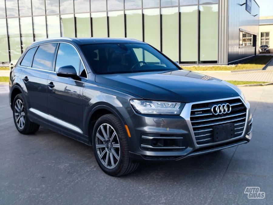 Pelēks Audi Q7 2018 Šauļi, ar dzinēja tilpumu 3.00 L un nobraukumu 250 tūkst. km par 19200 €, foto 1 vietnē AUTOMOTO.COM.LV