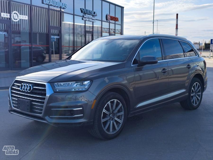 Pelēks Audi Q7 2018 Šauļi, ar dzinēja tilpumu 3.00 L un nobraukumu 250 tūkst. km par 19200 €, foto 3 vietnē AUTOMOTO.COM.LV