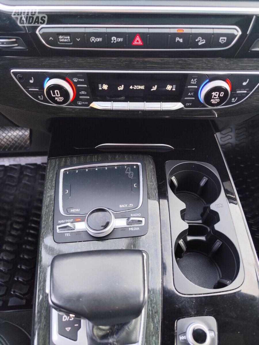 Pelēks Audi Q7 2018 Šauļi, ar dzinēja tilpumu 3.00 L un nobraukumu 250 tūkst. km par 19200 €, foto 15 vietnē AUTOMOTO.COM.LV