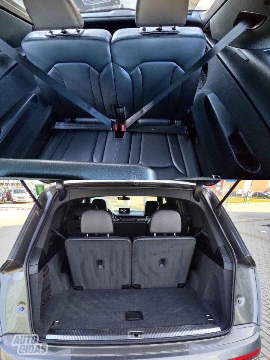 Pelēks Audi Q7 2018 Šauļi, ar dzinēja tilpumu 3.00 L un nobraukumu 250 tūkst. km par 19200 €, foto 26 vietnē AUTOMOTO.COM.LV