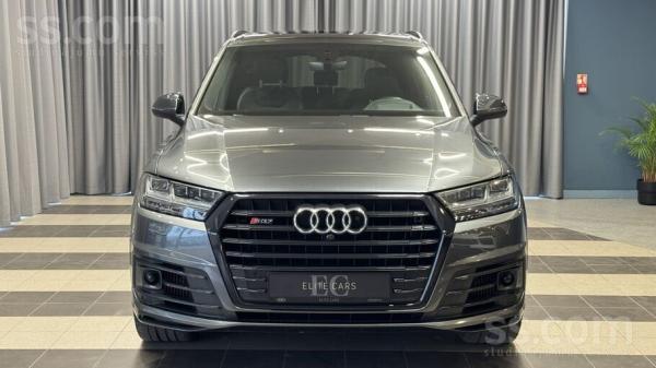 Pelēks Audi Q7 2018 Rīga, ar dzinēja tilpumu 4.00 L un nobraukumu 169 tūkst. km par 34990 €, foto 2 vietnē AUTOMOTO.COM.LV