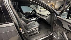 Grey Audi Q7 2018 in Riga, with an engine capacity of 4.00 L and mileage of 169 thousand km for 32990 €, photo 12 on AUTOMOTO.COM.LV