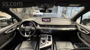 Grey Audi Q7 2018 in Riga, with an engine capacity of 4.00 L and mileage of 169 thousand km for 32990 €, photo 16 on AUTOMOTO.COM.LV